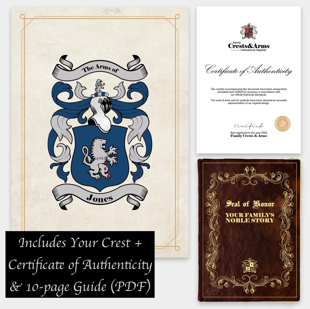 Family Crest Finders - How to Get the Right Crest | Easy Steps – Crests ...
