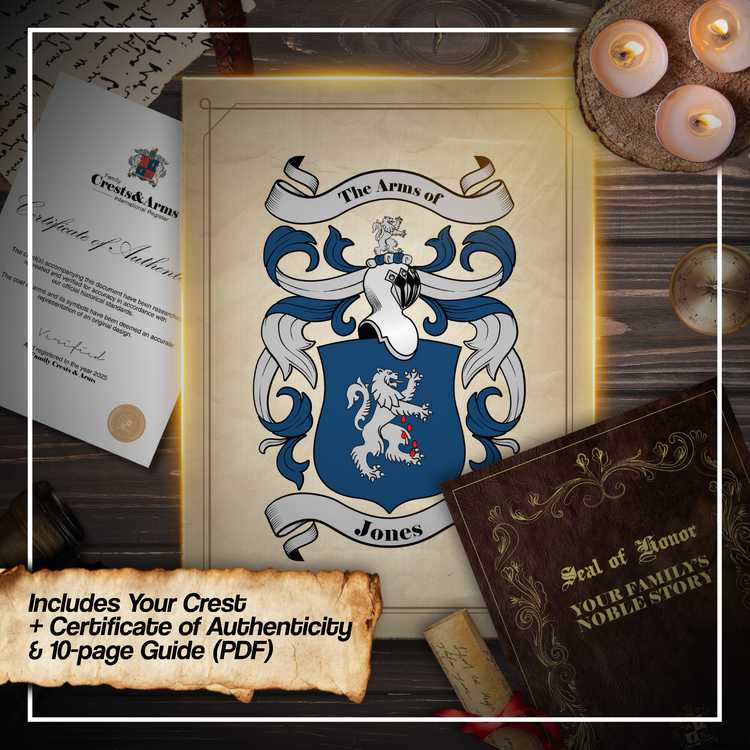 Get Your Official Family Crest | Your Real Coat of Arms – Crests & Arms