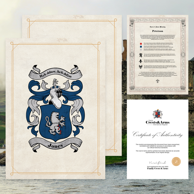 Get Your Family Crest | Our Bestseller Print | Expertly Researched ...