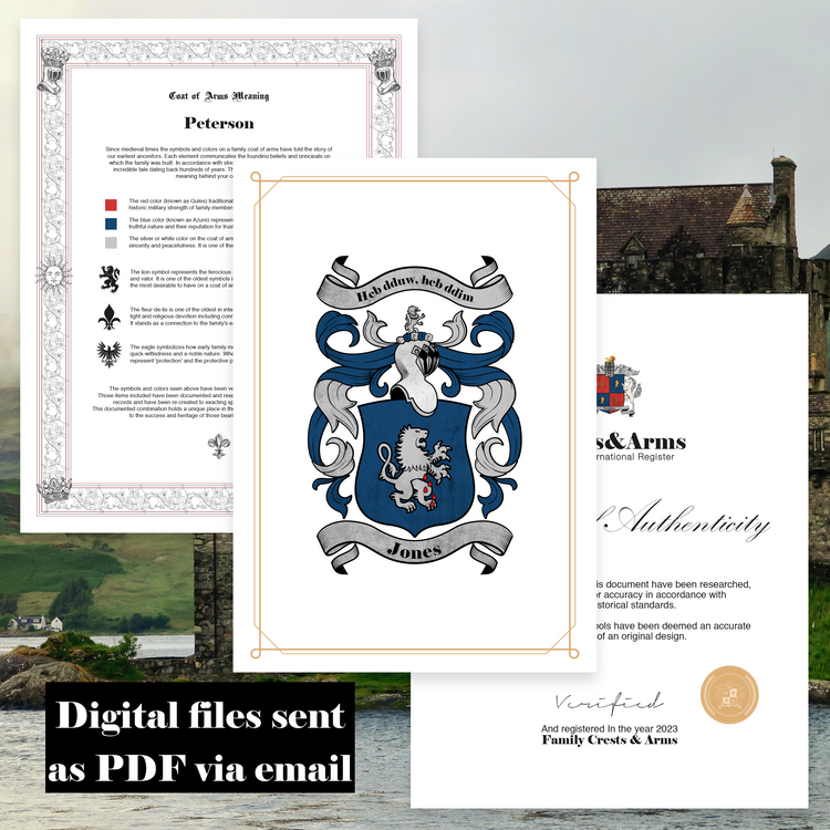 Get Your Family Crest | Our Bestseller Print | Expertly Researched ...